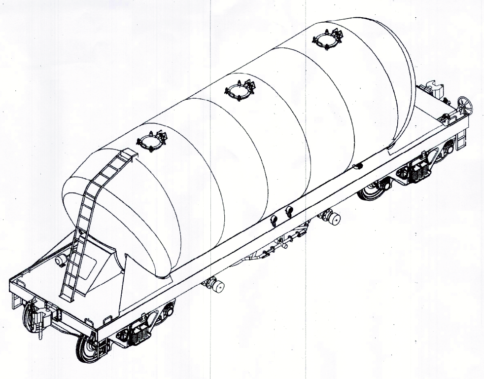 Bogie Fly Ash/Cement/Alumina Wagon 'BTFC' | GATX India Private Limited