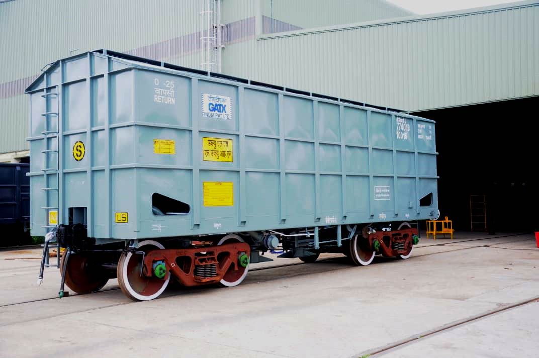 Bogie Covered Fly Ash/Cement Wagon 'BCFCM' | GATX India Private Limited