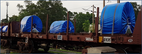 Bogie Flat Steel Wagon ‘BFNS 22.9’ | GATX India Private Limited
